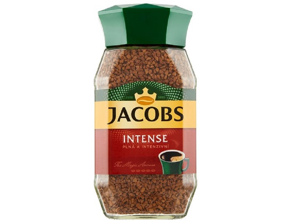 Jacobs Intense instantní káva 200g | kavakafe.cz | Káva a kafe pro všechny