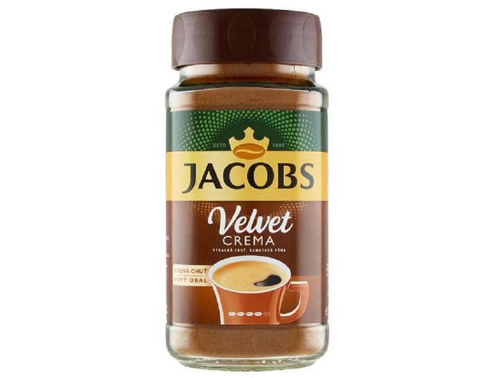 Jacobs Velvet Crema instantní káva 200g | kavakafe.cz | Káva a kafe pro ...
