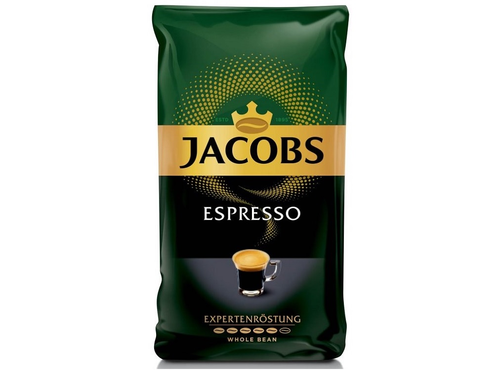 Jacobs Espresso zrnková káva 1kg | kavakafe.cz | Káva a kafe pro všechny