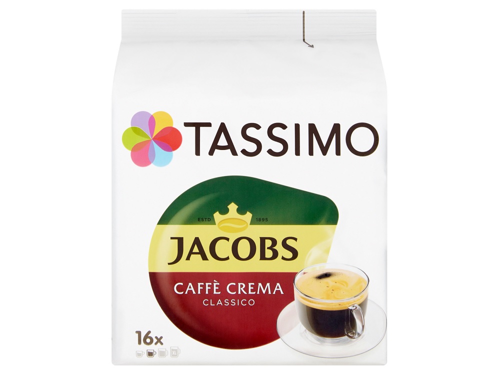 Tassimo Jacobs Caffé Crema Classico kapsle 16ks | kavakafe.cz | Káva a ...