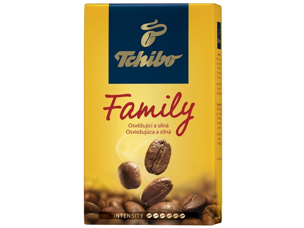 Tchibo Family mletá káva 250g | kavakafe.cz | Káva a kafe pro všechny